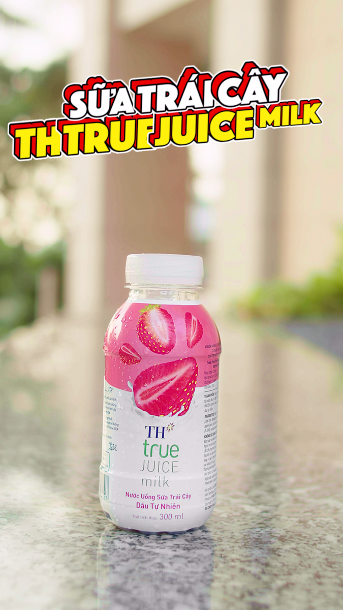 TH true JUICE MILK Tiktok Video | Next Creative