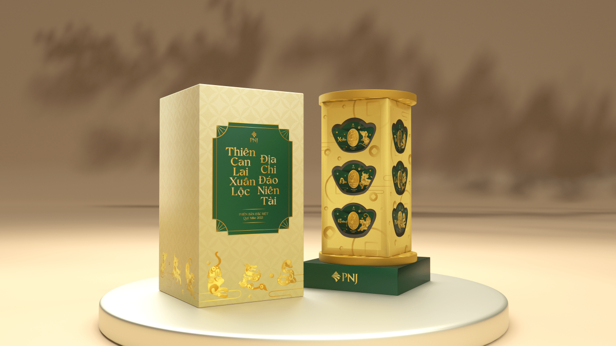 PNJ Gold God of Fortune 2023 Packaging Design | By NEXT Creative