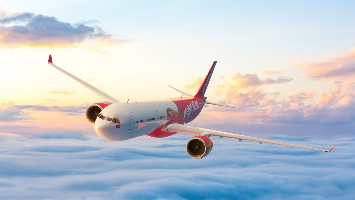 3D of Vietjet Air Airbus A330 | Concept & Developed by NEXT Creative