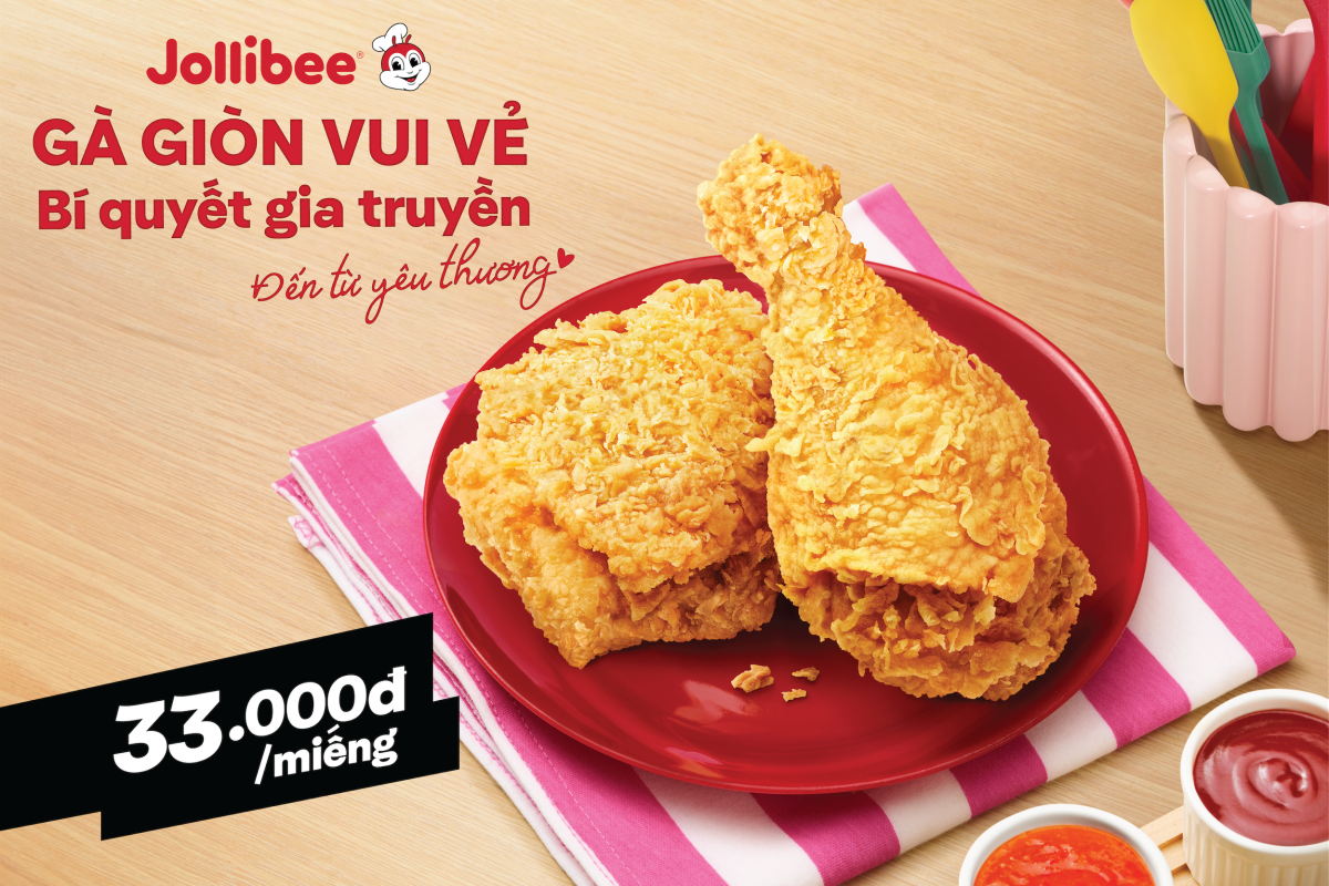 Jollibee Chicken Joy Key Visual | Developed by NEXT Creative